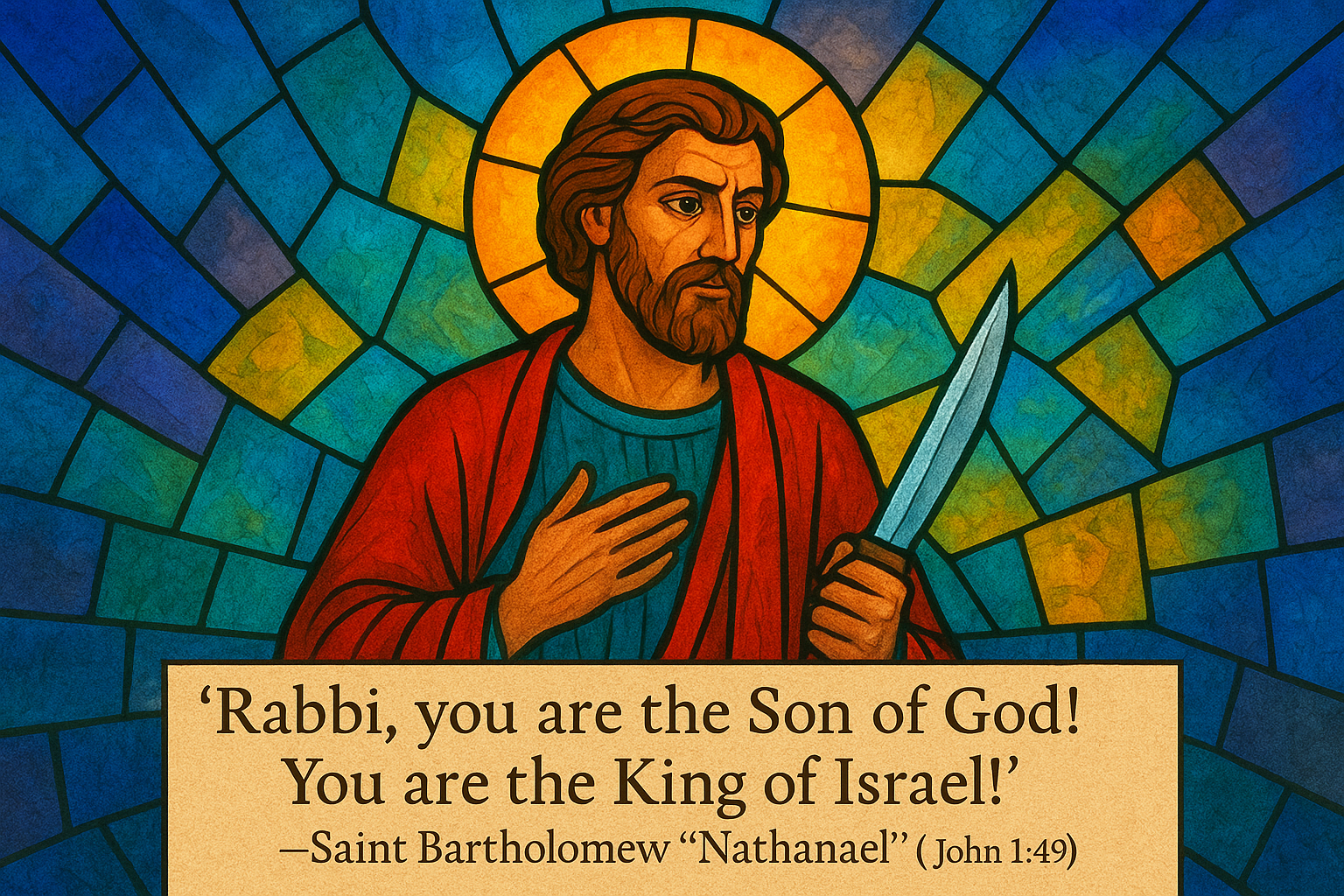 August 24th – Saint of the Day: Saint Bartholomew (Nathanael), Apostle ...