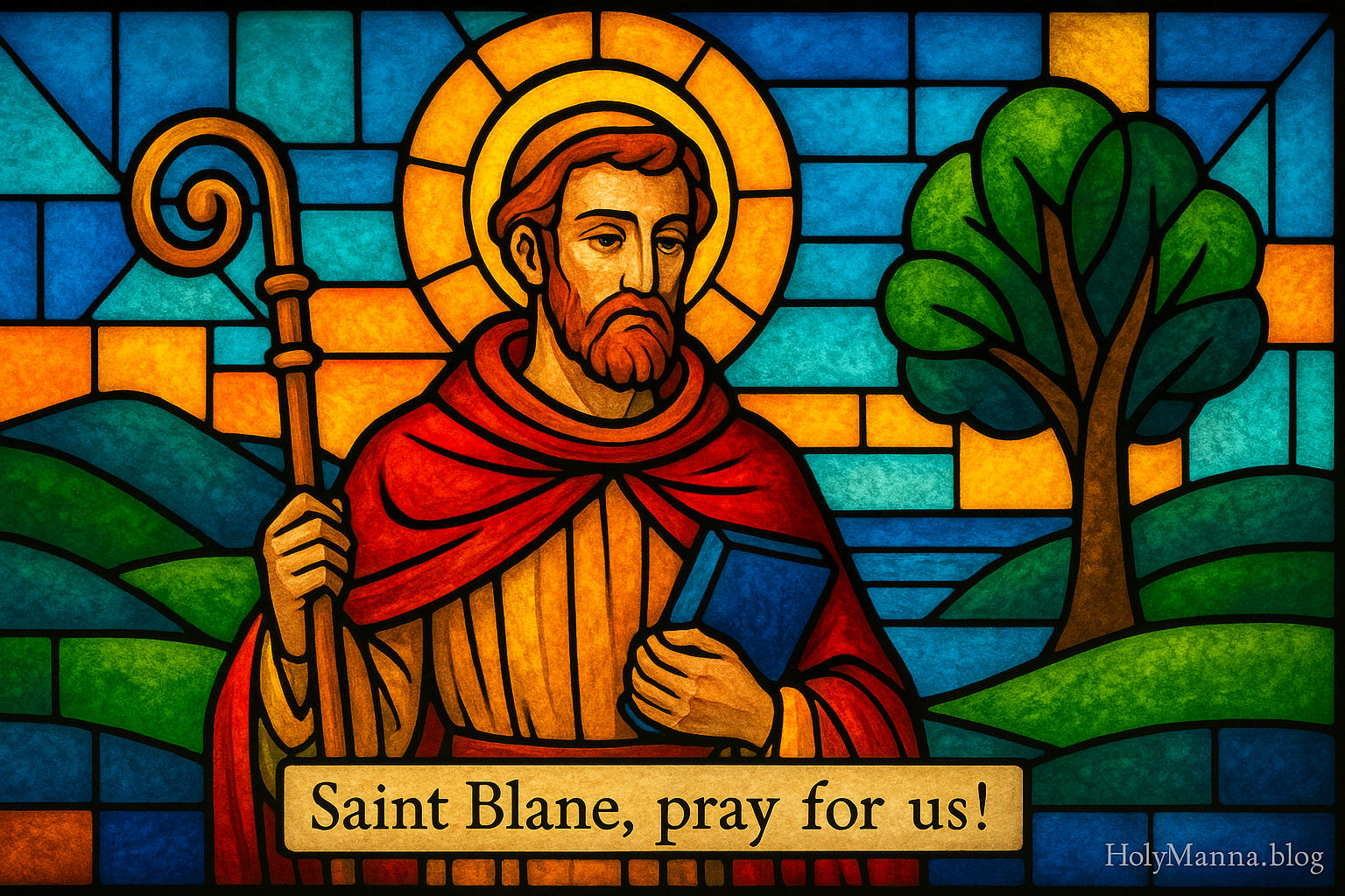 August 10th – Saint of the Day: Saint Blane – Holy Manna!
