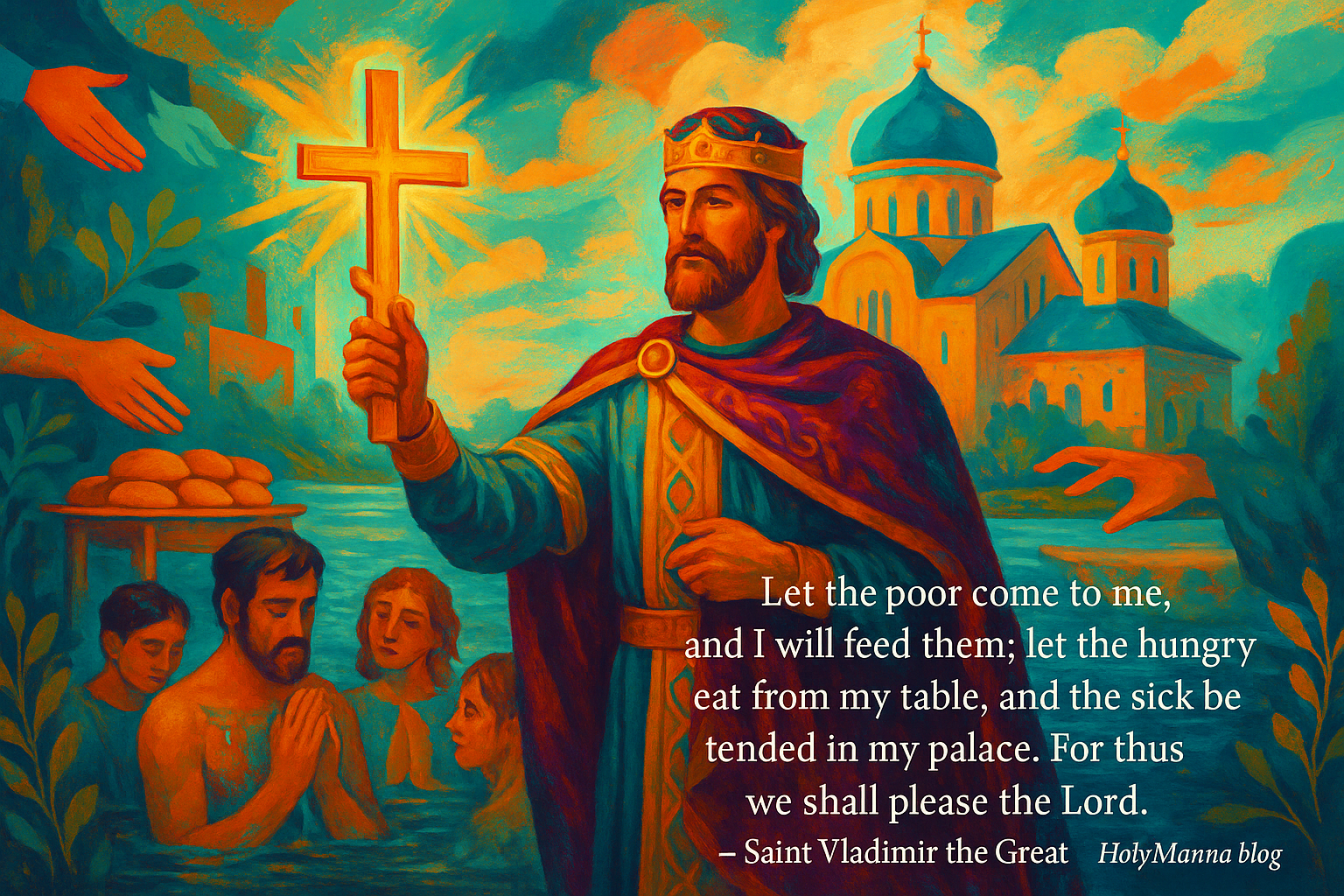 July 15th – Saint of the Day: Saint Vladimir the Great – Holy Manna!